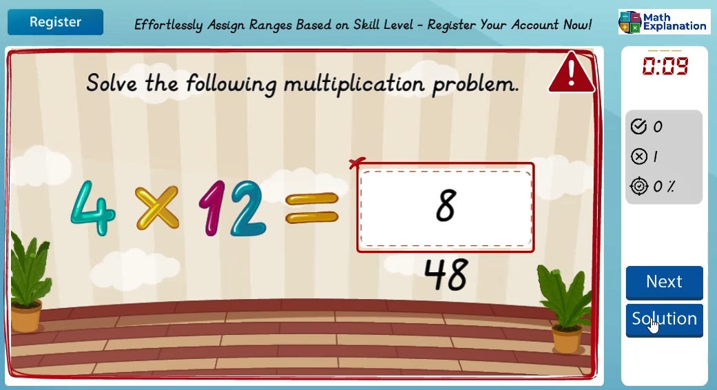 Math Explanation | 12 times table - Engaging Primary Maths Software