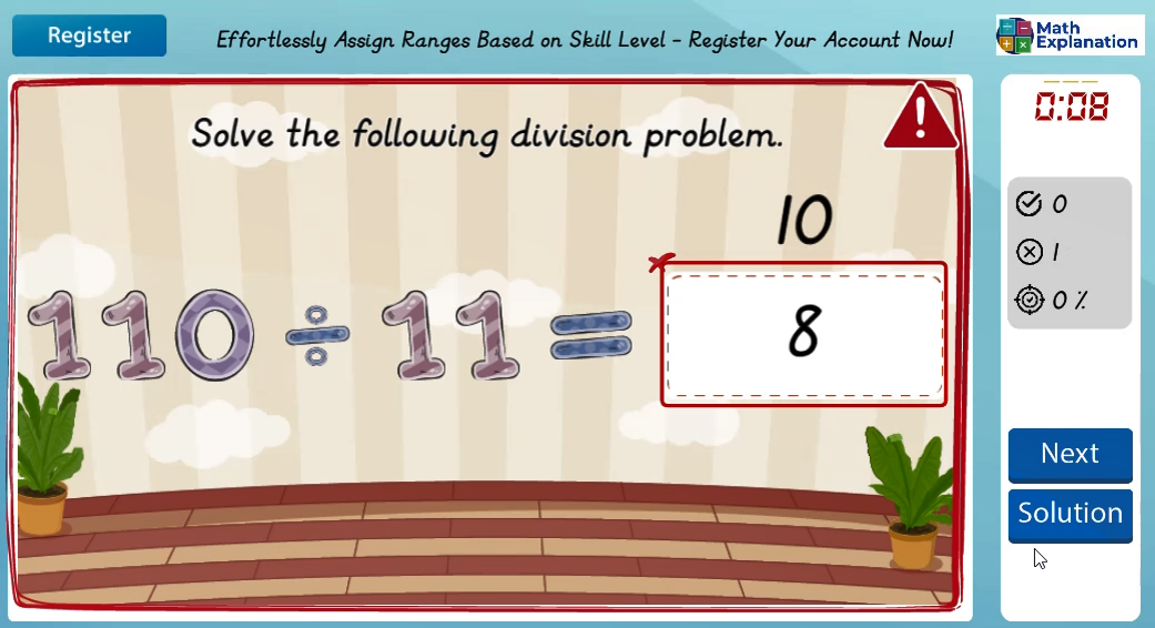 Math Explanation | Division by 11 - Engaging Primary Maths Software